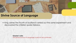 Primary Accounts on the Origin of Language.pdf