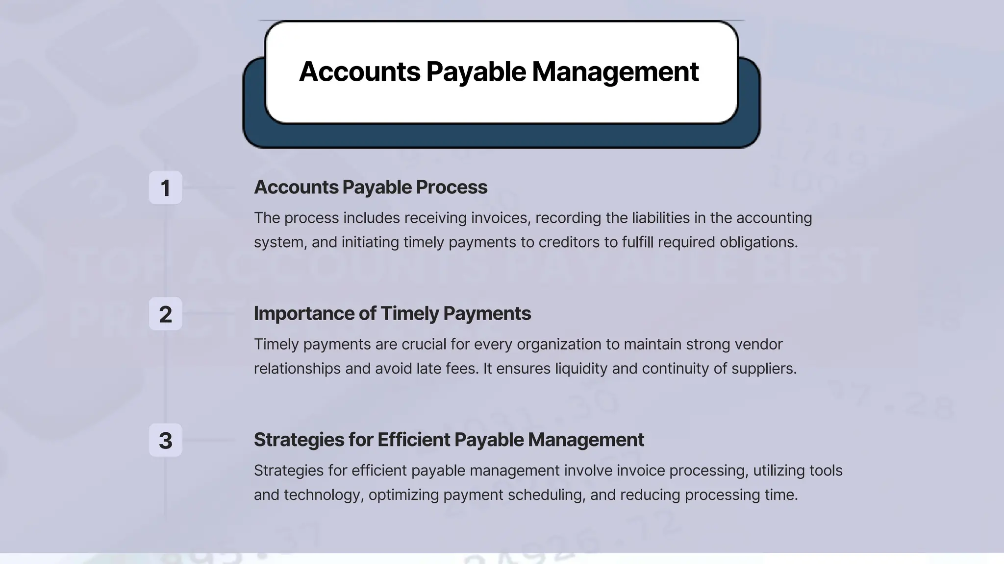 Best Accounts Payable and Receivable Management Services | PPT