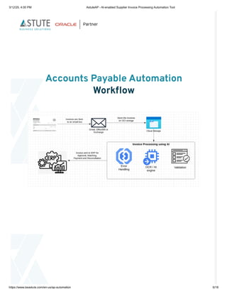 AI-Powered Accounts Payable Automation – AstuteAP for Seamless Invoice Processing | PDF
