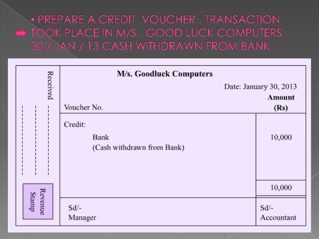 Voucher Meaning
