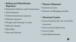 Profit and Loss Account | PPTX