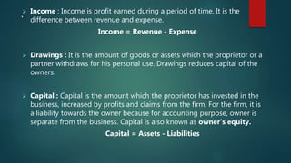 Basic Terms in Accounting | PPTX