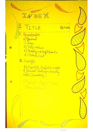 Accounts project on Ratio Analysis for class 12th | PDF