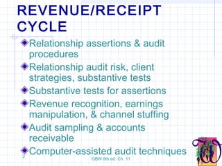 Accounts receivable & cash balances | PPT