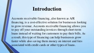 Accounts Receivable Financing.pptx
