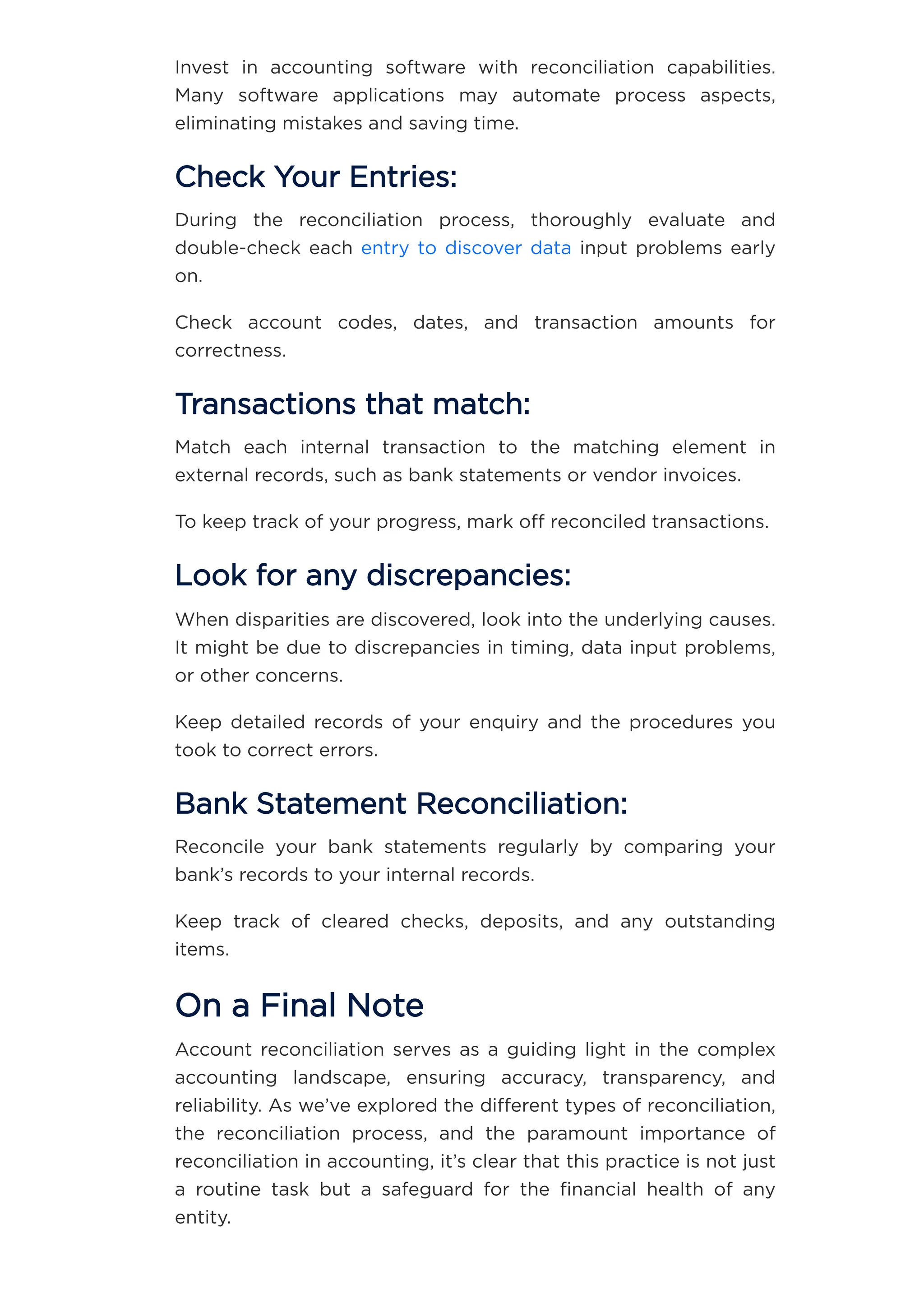 The Essential Guide to Account Reconciliation: Accuracy Matters | PDF
