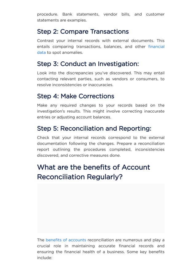 The Essential Guide to Account Reconciliation: Accuracy Matters | PDF