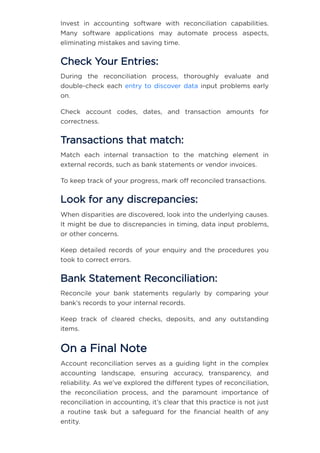 The Essential Guide to Account Reconciliation: Accuracy Matters | PDF