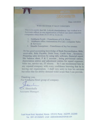 Accounts Manager resume | PDF