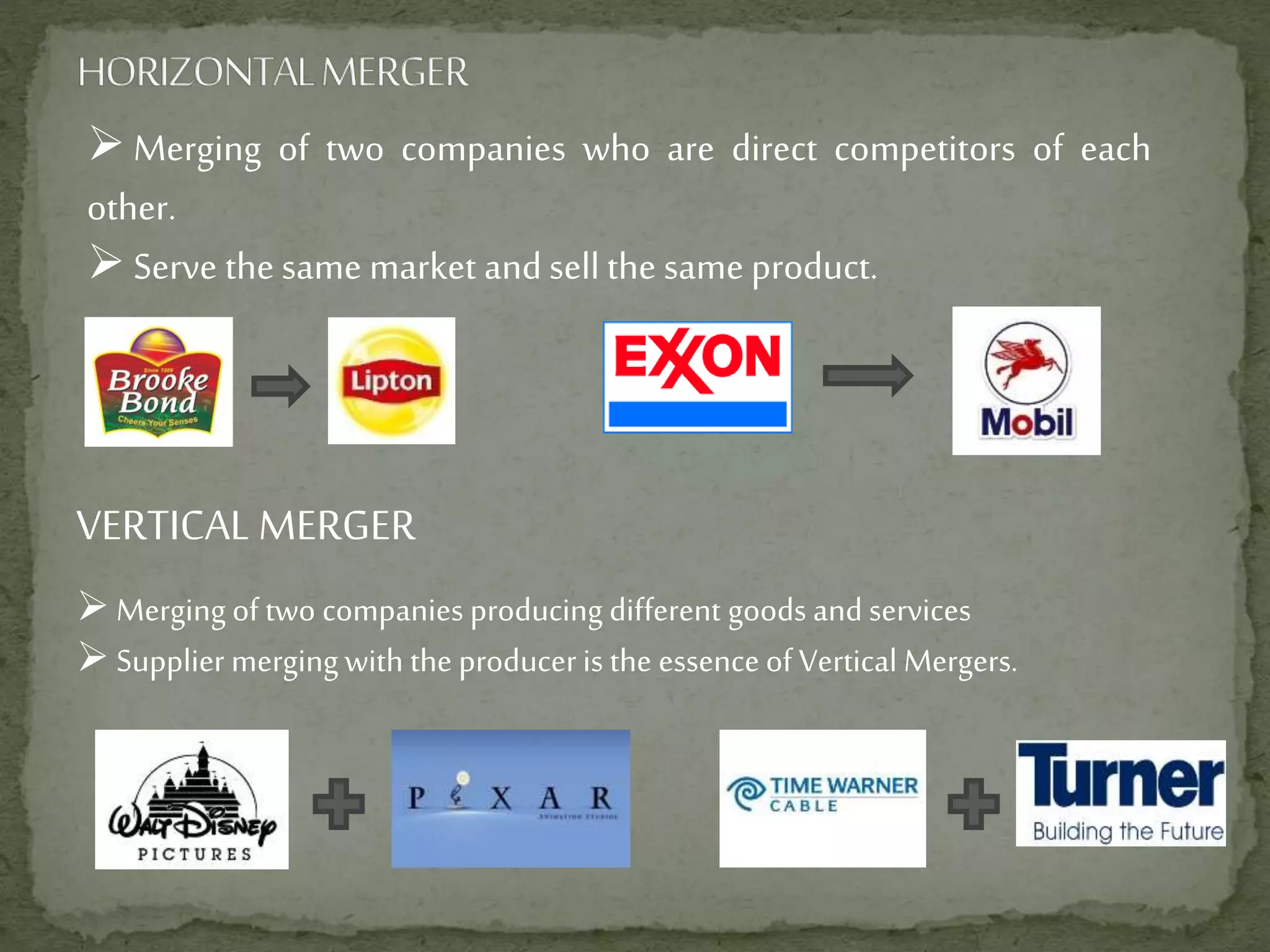 Types of Amalgamation | PPT