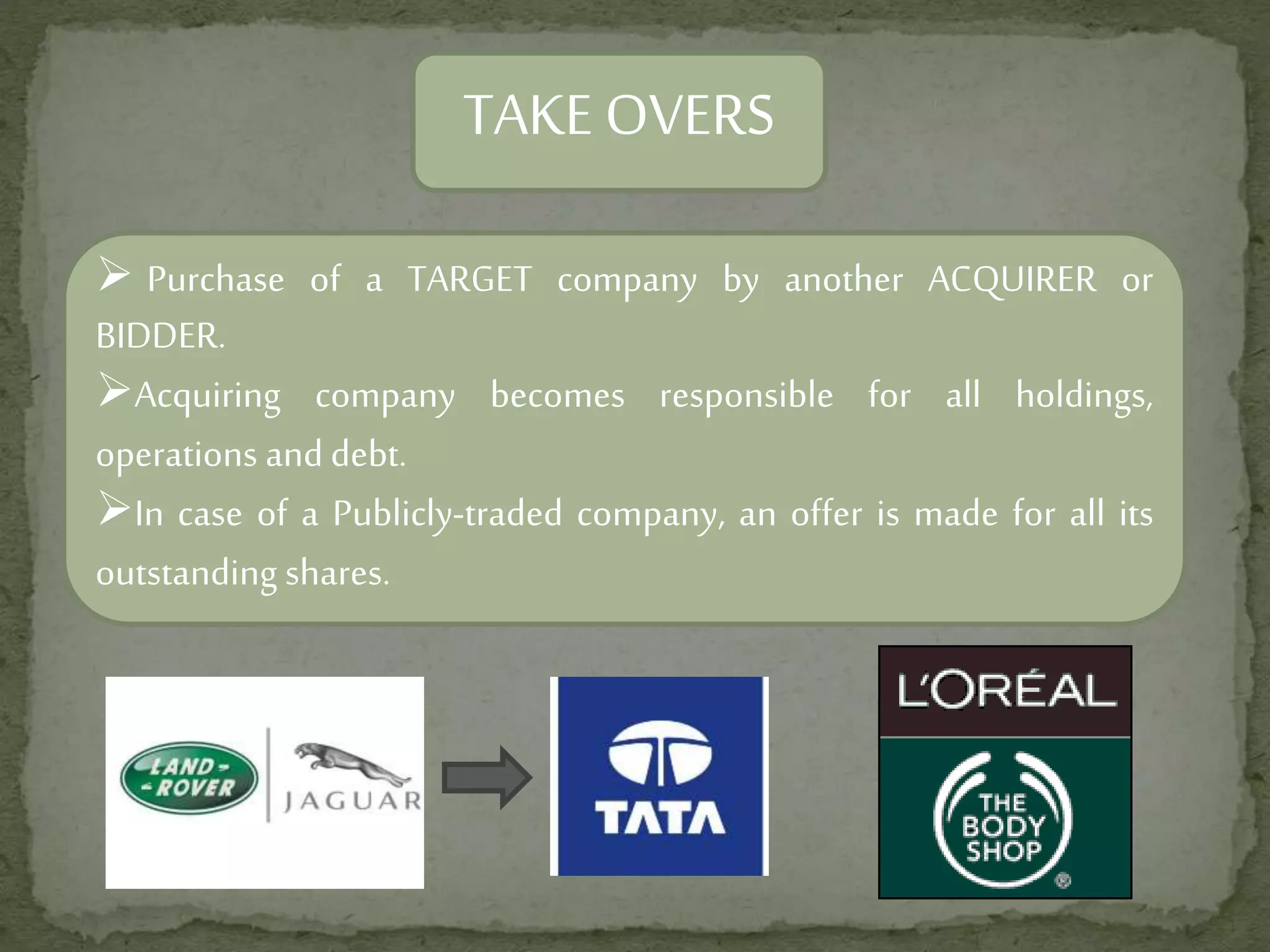 Types of Amalgamation | PPT