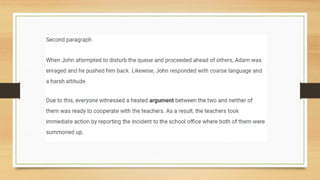 Account Writing, basic concept how to write a proper account | PPTX