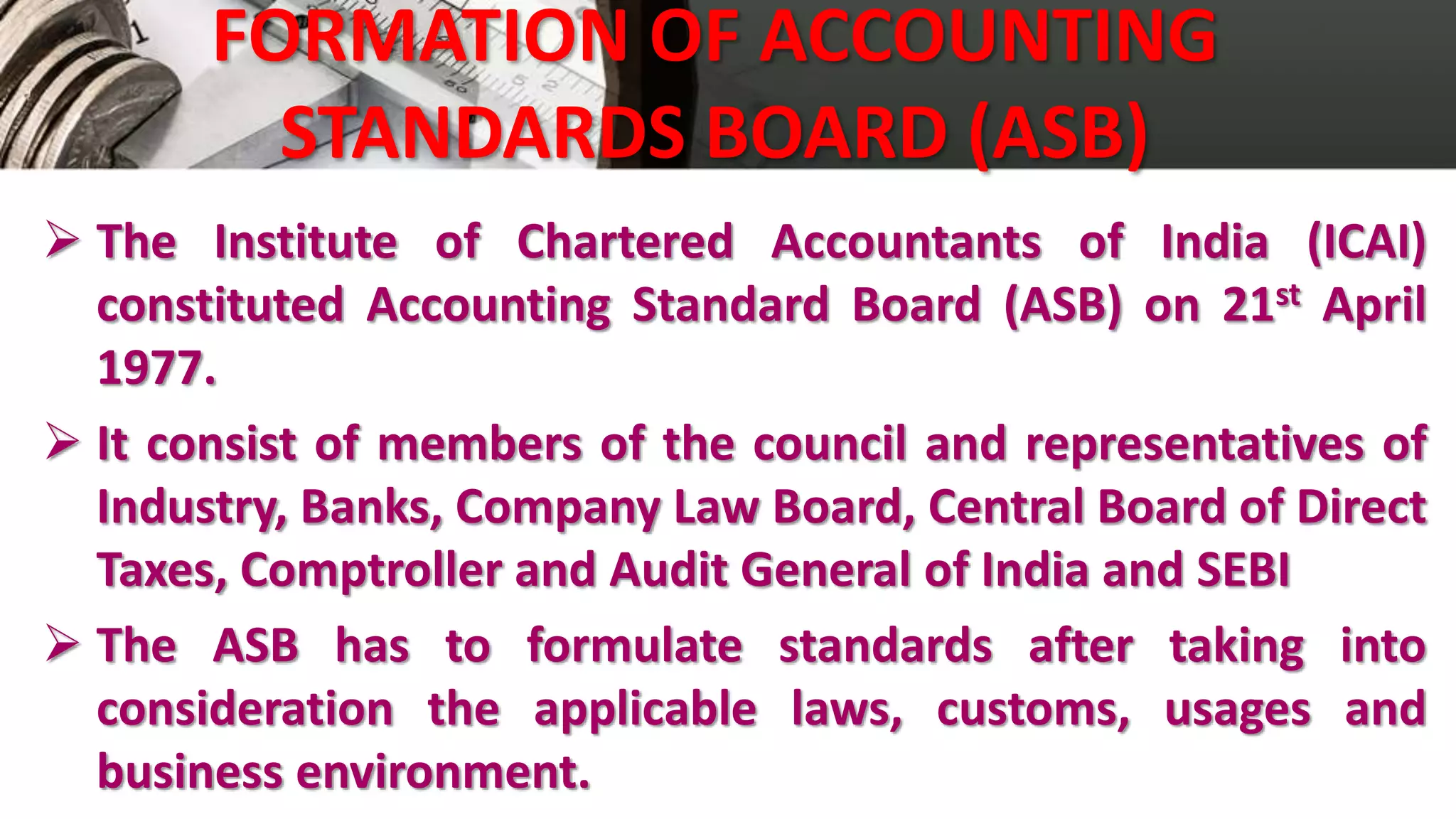 Accouting standards | PPTX