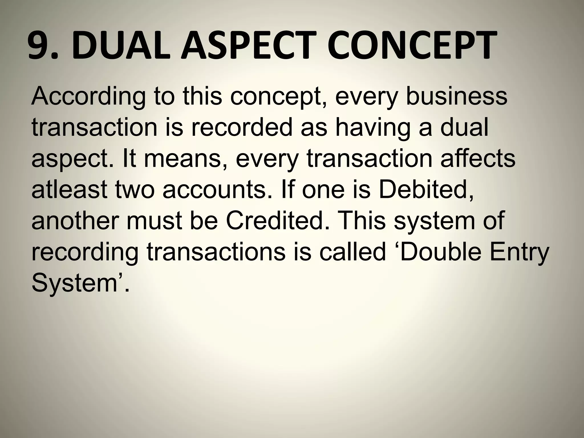 Accoutning concepts, principles and conventions | PPTX