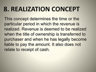 Accoutning concepts, principles and conventions | PPTX