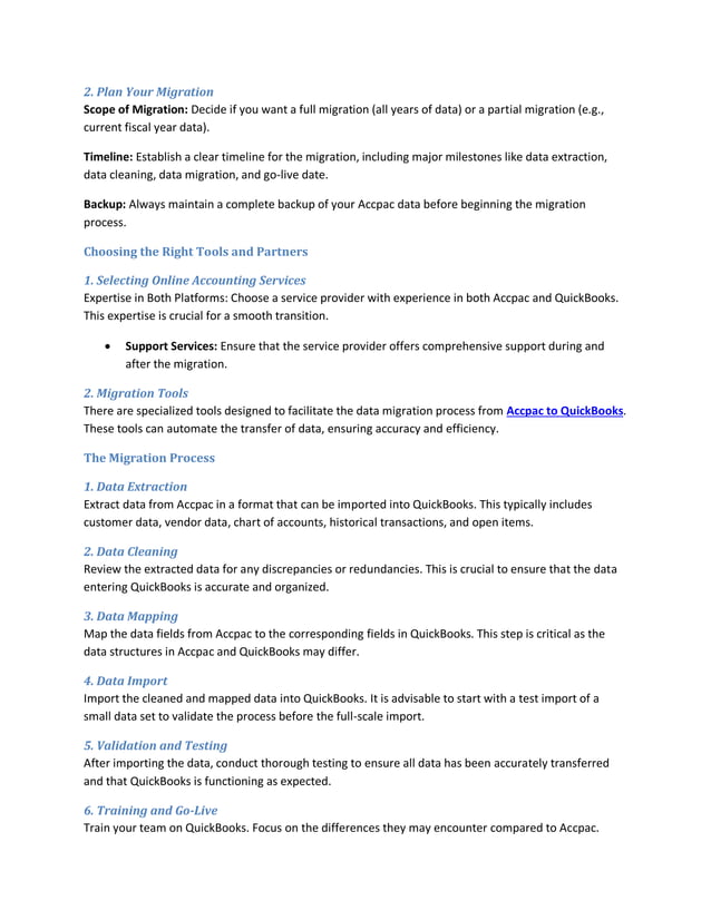 Accpac to QuickBooks Conversion Navigating the Transition with Online ...