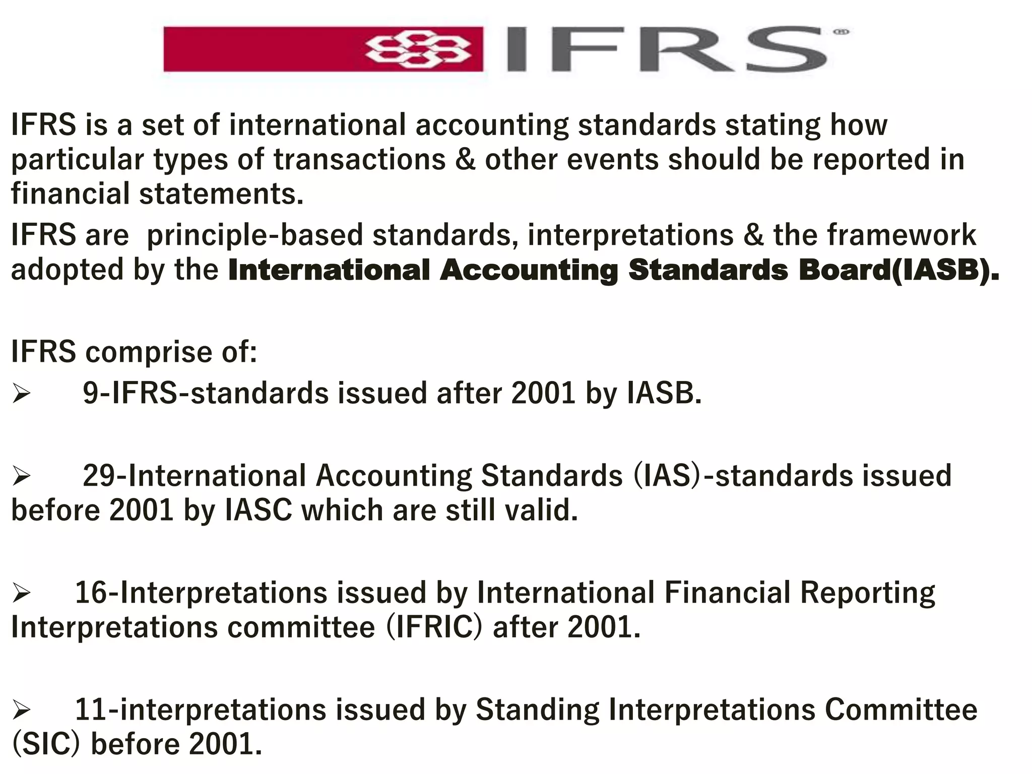 Accountig Standard (AS),IFRS , (Ind AS) | PPTX