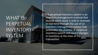 Perpetual Inventory System | PPTX