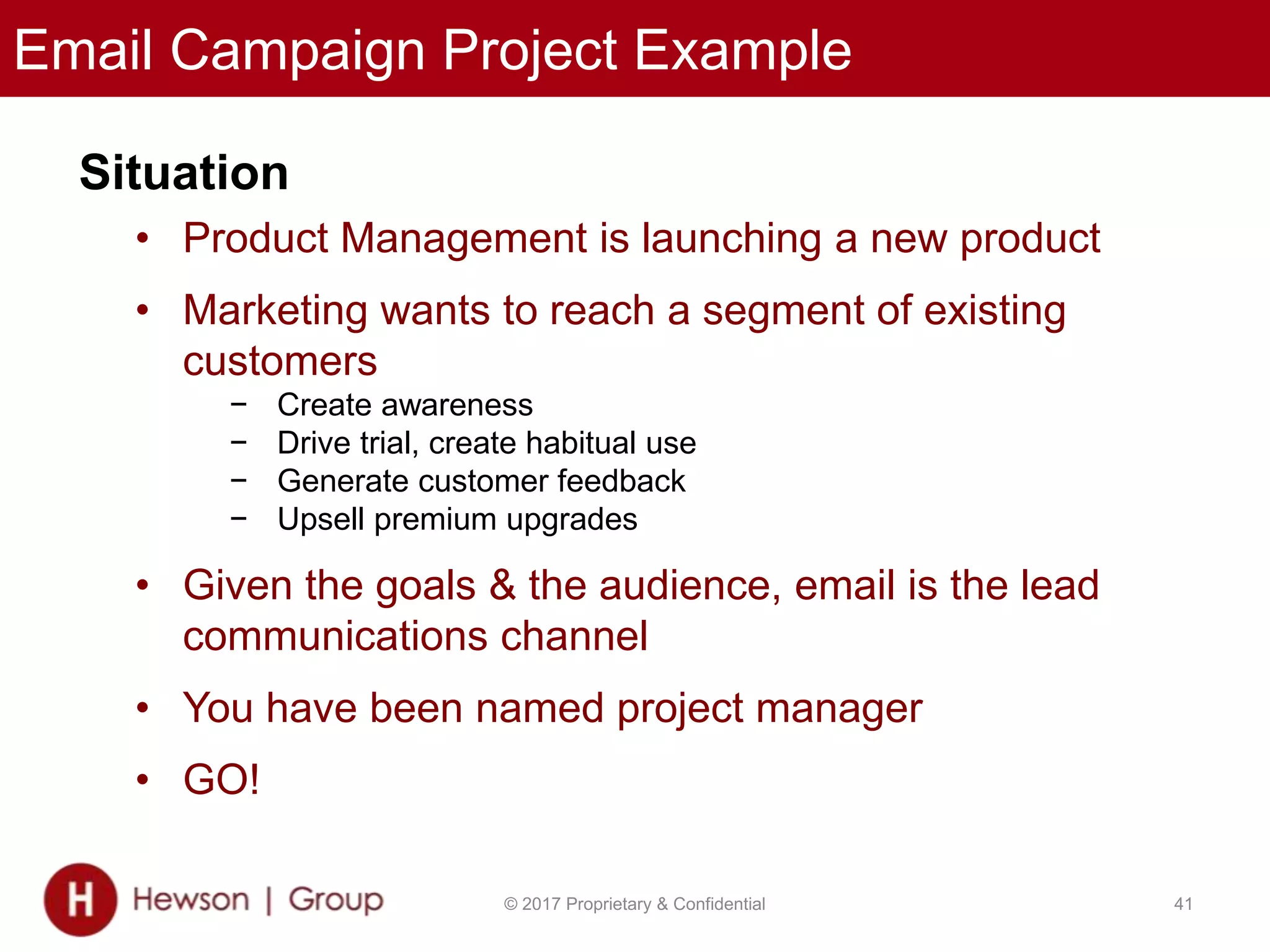 Project Management for Marketers | PPTX