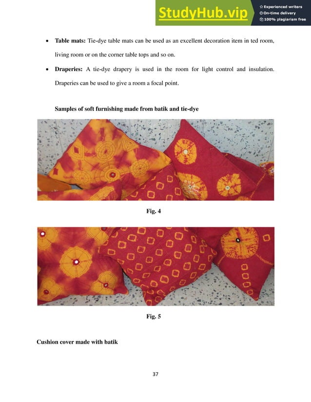 ACCRA TECHNICAL UNIVERSITY USE OF BATIK AND TIE-DYE IN INTERIOR ...