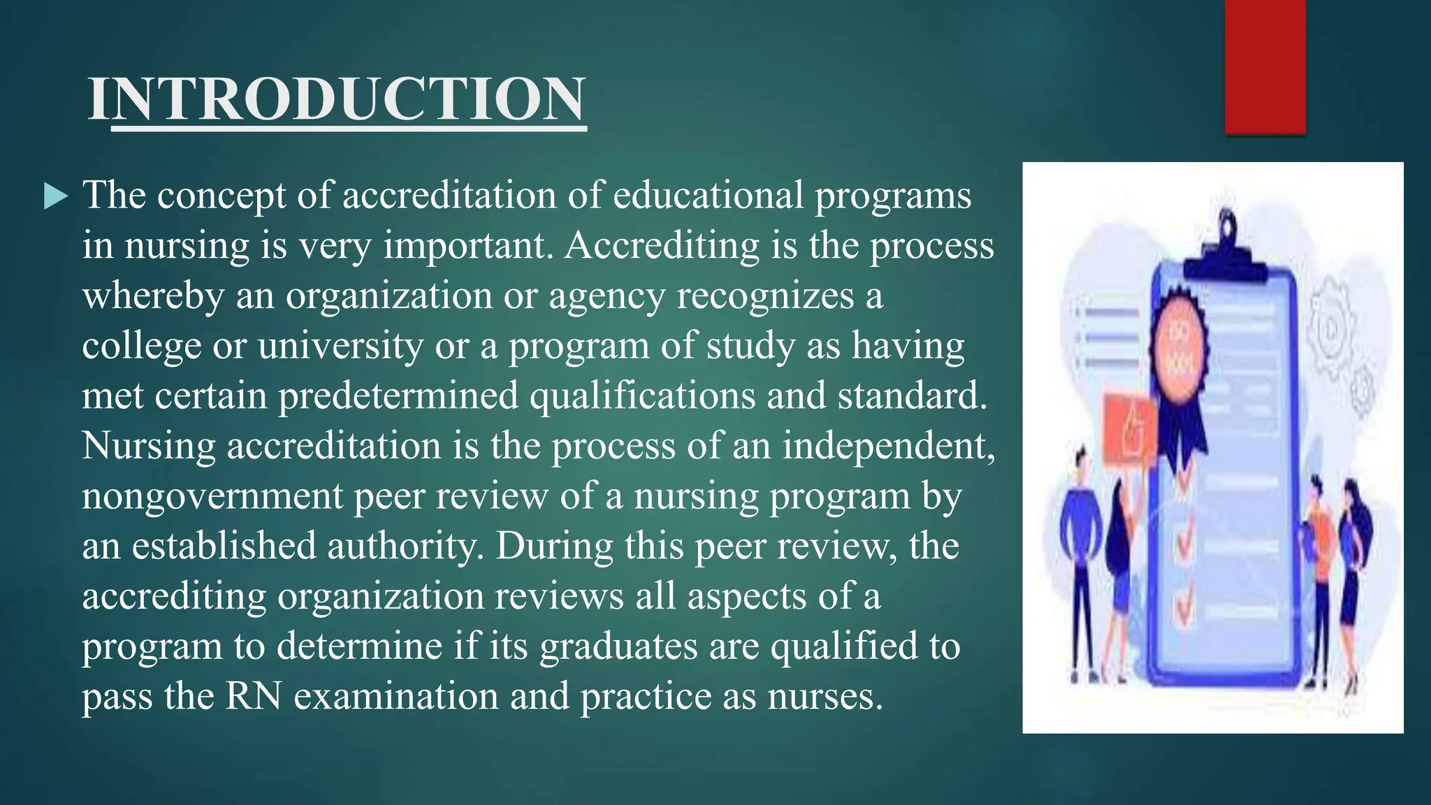 accreditation-1.pptx nursing managem***ent | PPTX
