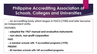Accreditation in Philippines and Implementing Curriculum In Classroom ...