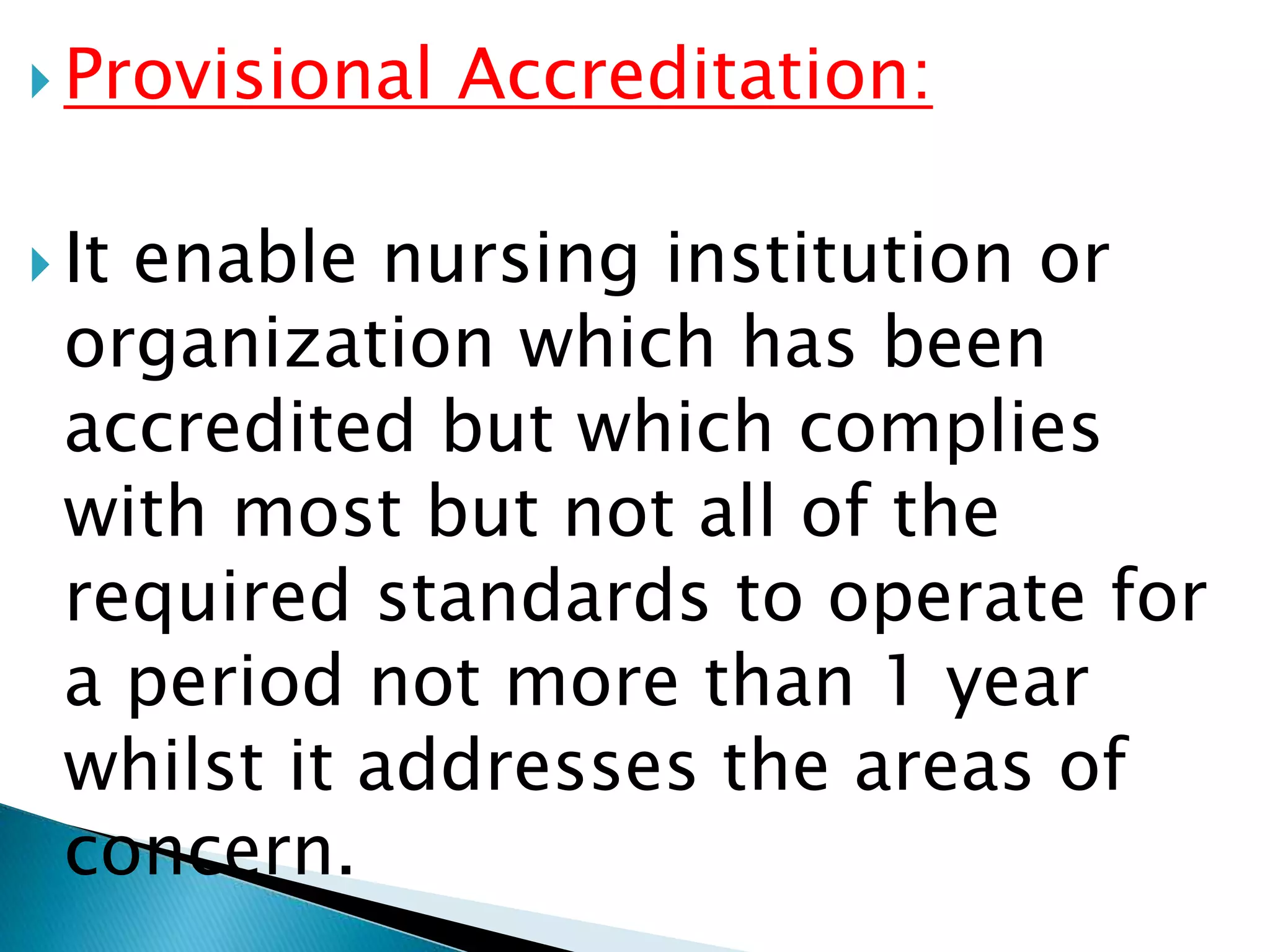 Accreditation | PPTX