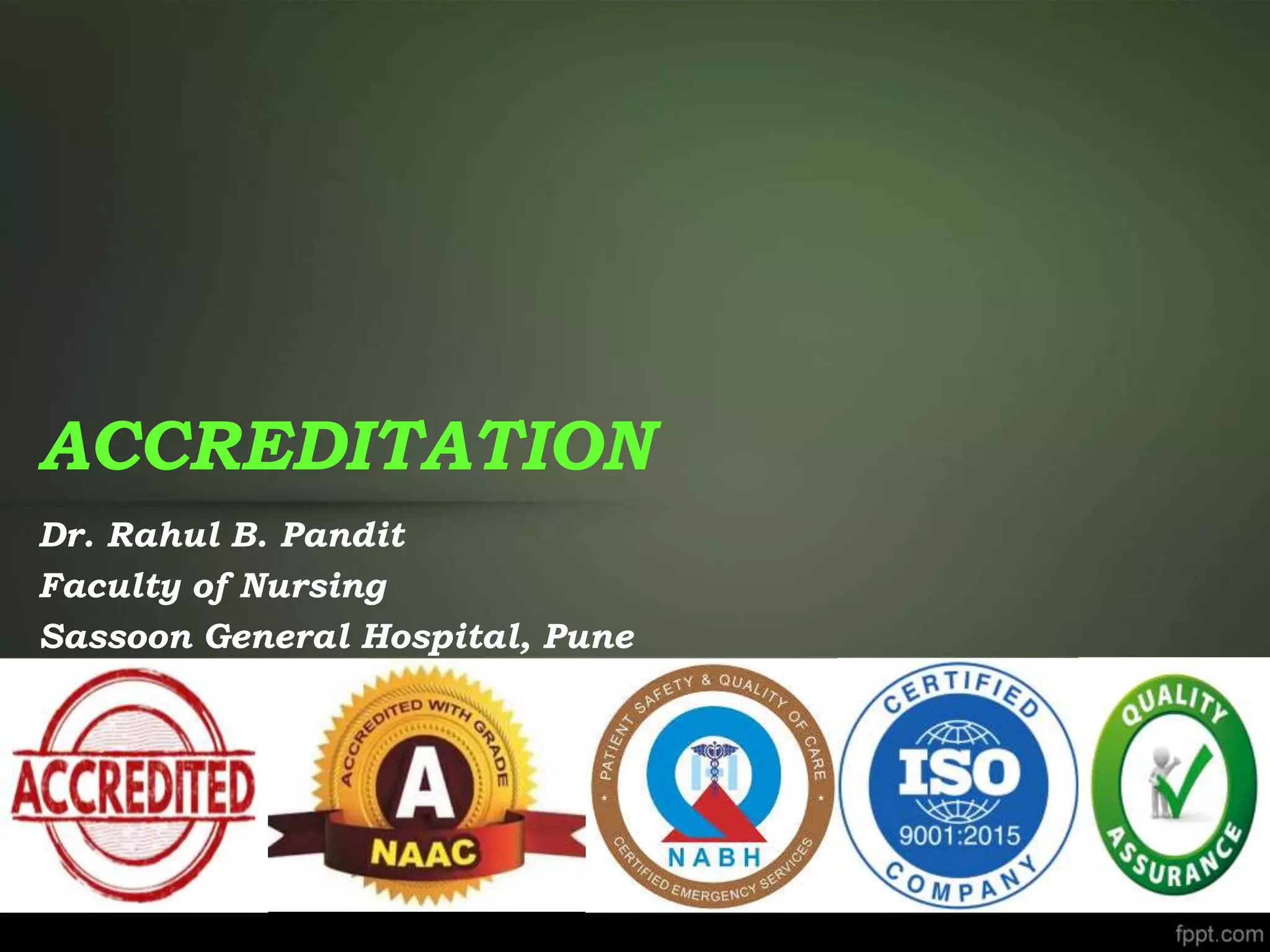 Accreditation | PPSX