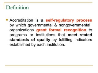 Accreditation | PPT
