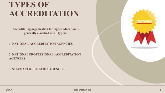 ACCREDITATION.pptx | Professional School | Postgraduate Education