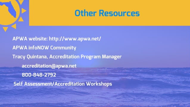 Basics of APWA Accreditation and Self Assessment | PDF | Educational ...