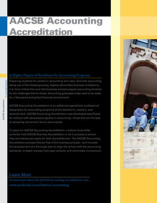 Accreditation brochure | PDF | Professional School | Postgraduate Education