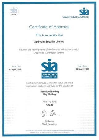 Accreditation Certificates Pdf | PDF