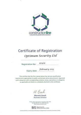 Accreditation Certificates Pdf | PDF