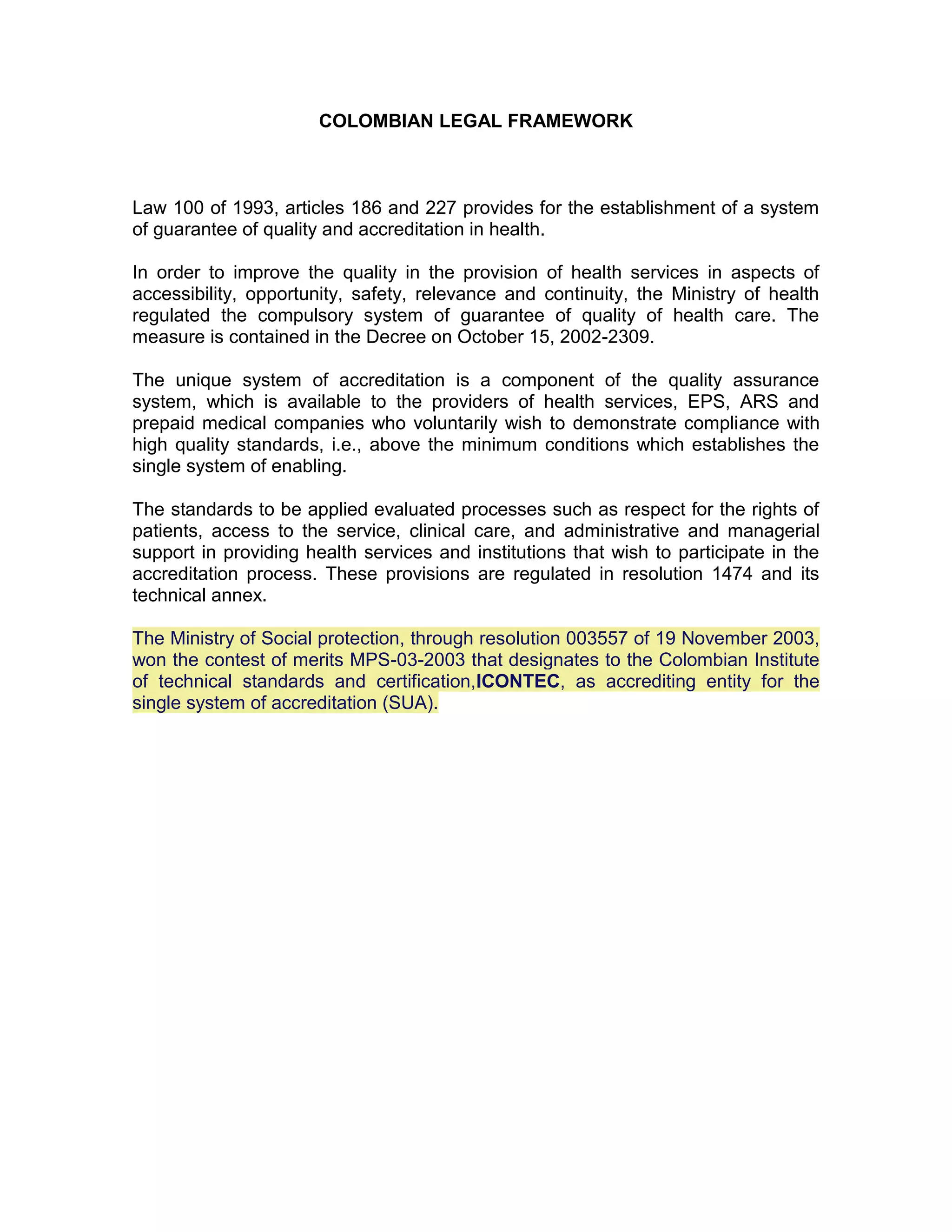 Accreditation in health | PDF