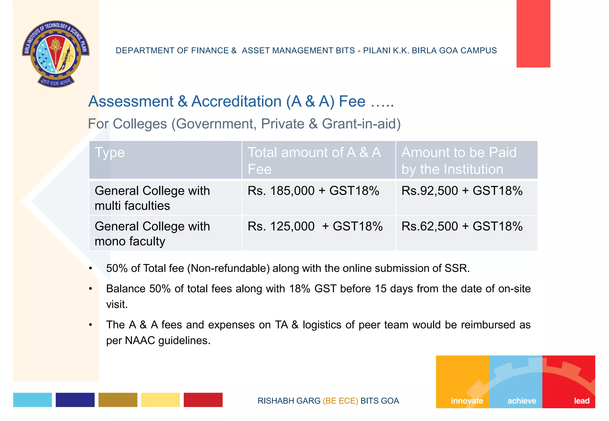 NAAC : Accreditation Process | PDF