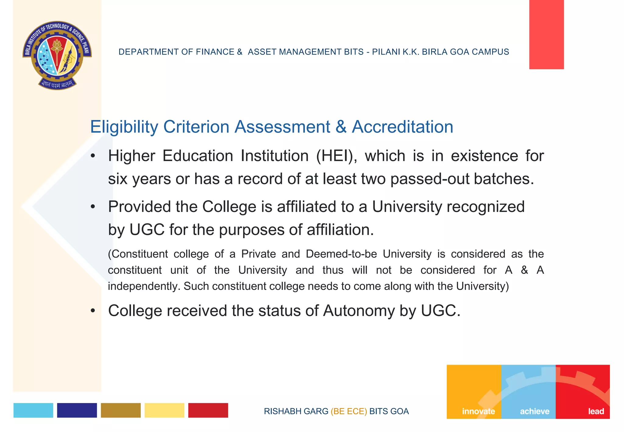 NAAC : Accreditation Process | PDF