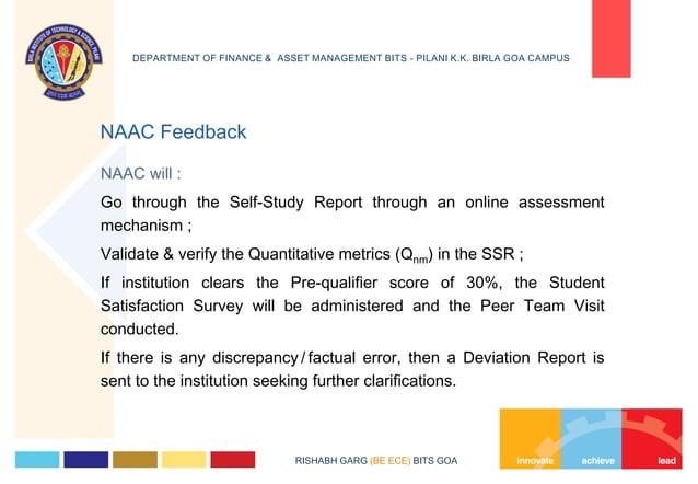 NAAC : Accreditation Process | PDF | Professional School | Postgraduate ...