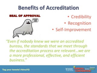DMAP Accredidation | PPT