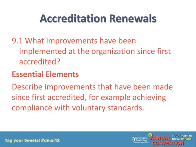 DMAP Accredidation | PPT