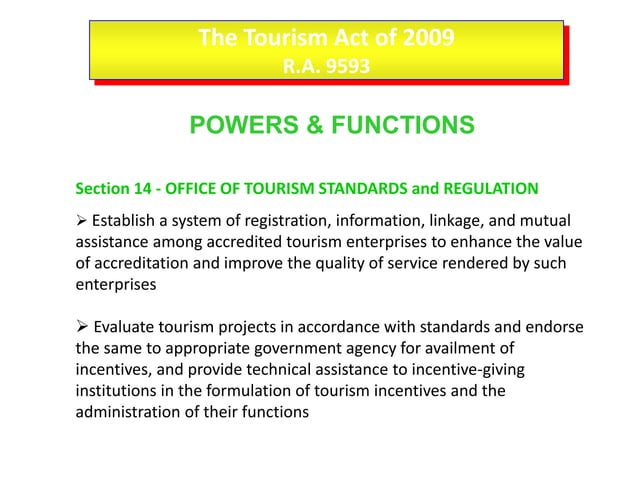 Accreditation standards for hotels | PPTX