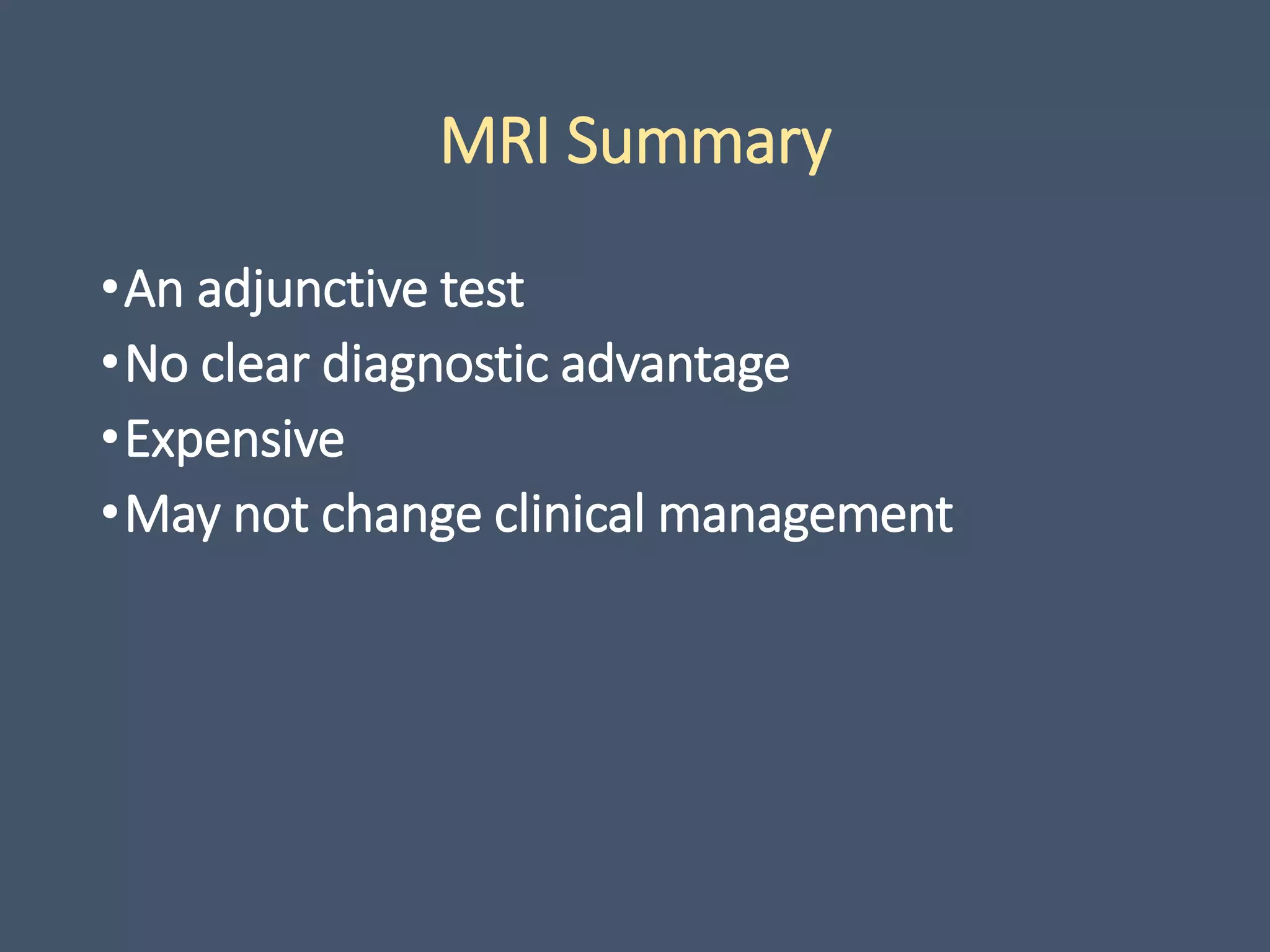 Placenta Accreta Spectrum - The Role for Magnetic Resonance Imaging ...