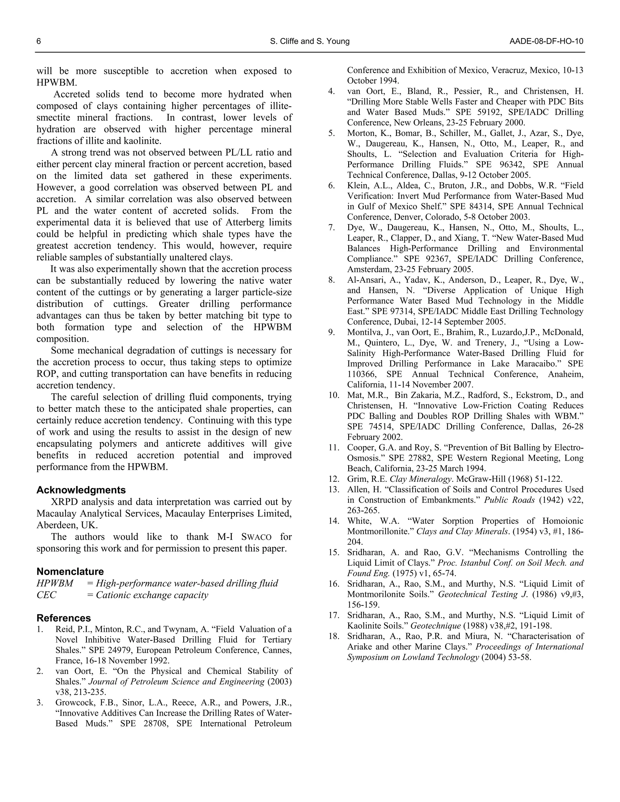 Accretion+agglomeration+cuttings+aade 08-df-ho-10[1] | PDF