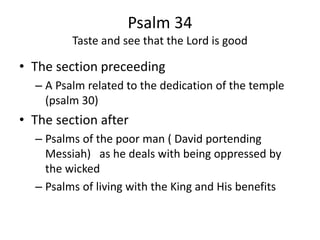 The Acrostic Psalms | PPTX