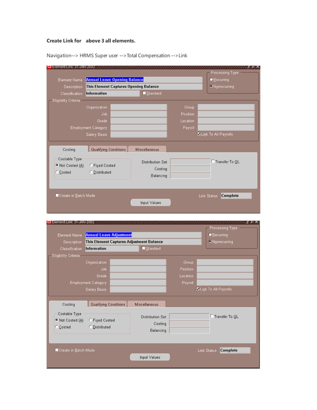 Oracle HRMS Accrual plan Setup | DOC