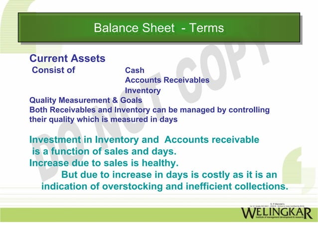 Accrual Accounting and The Balance Sheet | PPT
