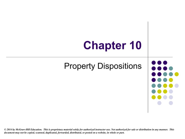 ACCT321 Chapter 10 | PPT
