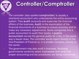 Acct120 Class #6 The Accounting Cycle, Accounting Careers | PPT