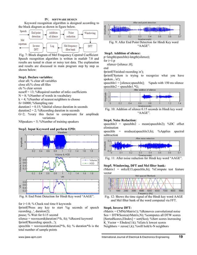 Automatic Control of Instruments Using Efficient Speech Recognition Algorithm | PDF