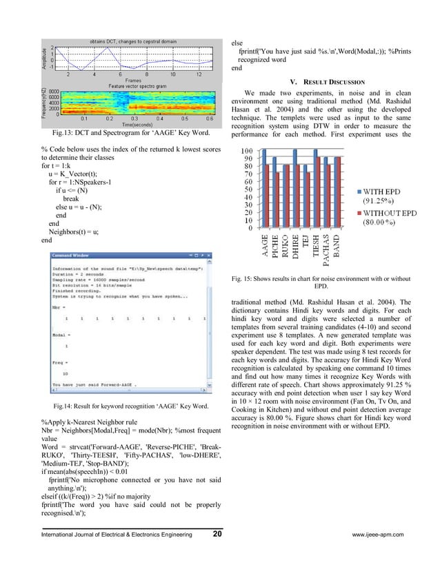 Automatic Control of Instruments Using Efficient Speech Recognition Algorithm | PDF